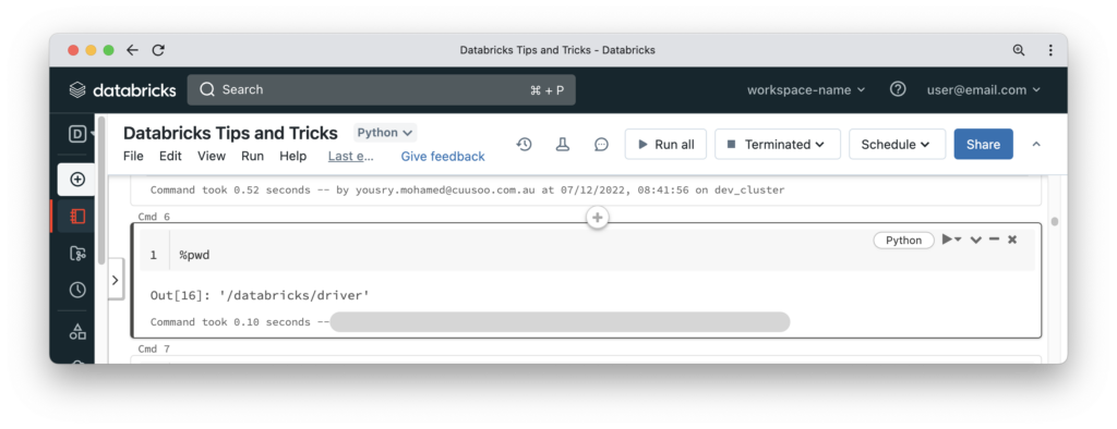 Databricks productivity tips and tricks - Mantel | Make things better