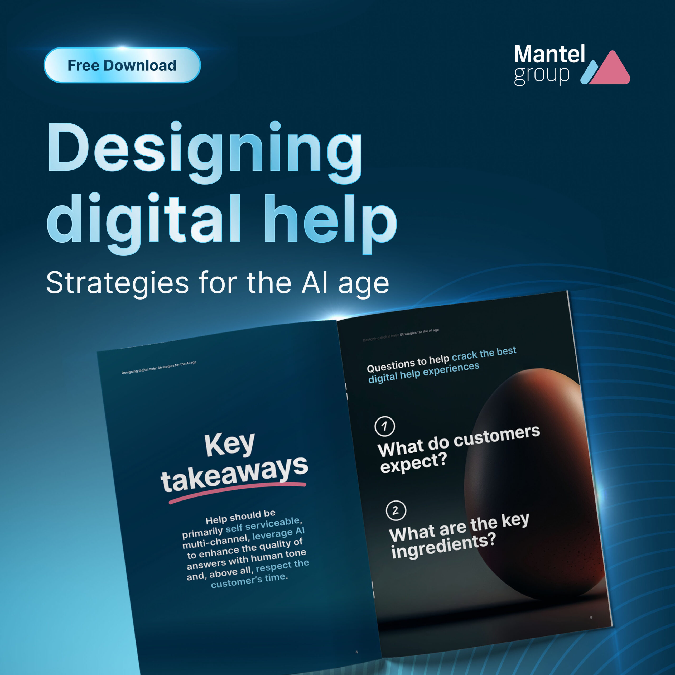 Designing digital help - Strategies for the AI age | Mantel | Make ...
